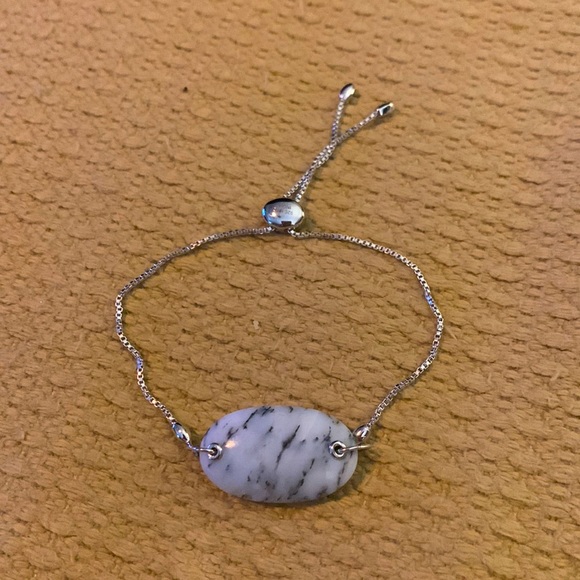Jewelry | Sterling Silver Dendritic Opal Bolo Style Bracelet Chic Opal ...